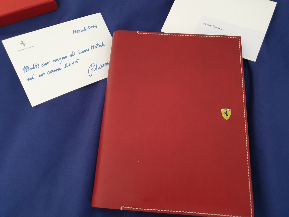 FERRARI Diary DRIVERS COPY Genuine Jody Schecter STUNNING ...