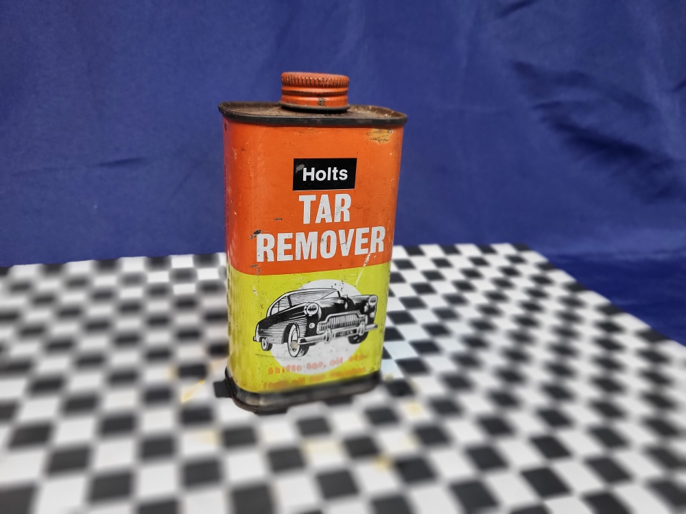 HOLTS tar remover can | Automobilia-UK - vintage petrol pumps, globes ...