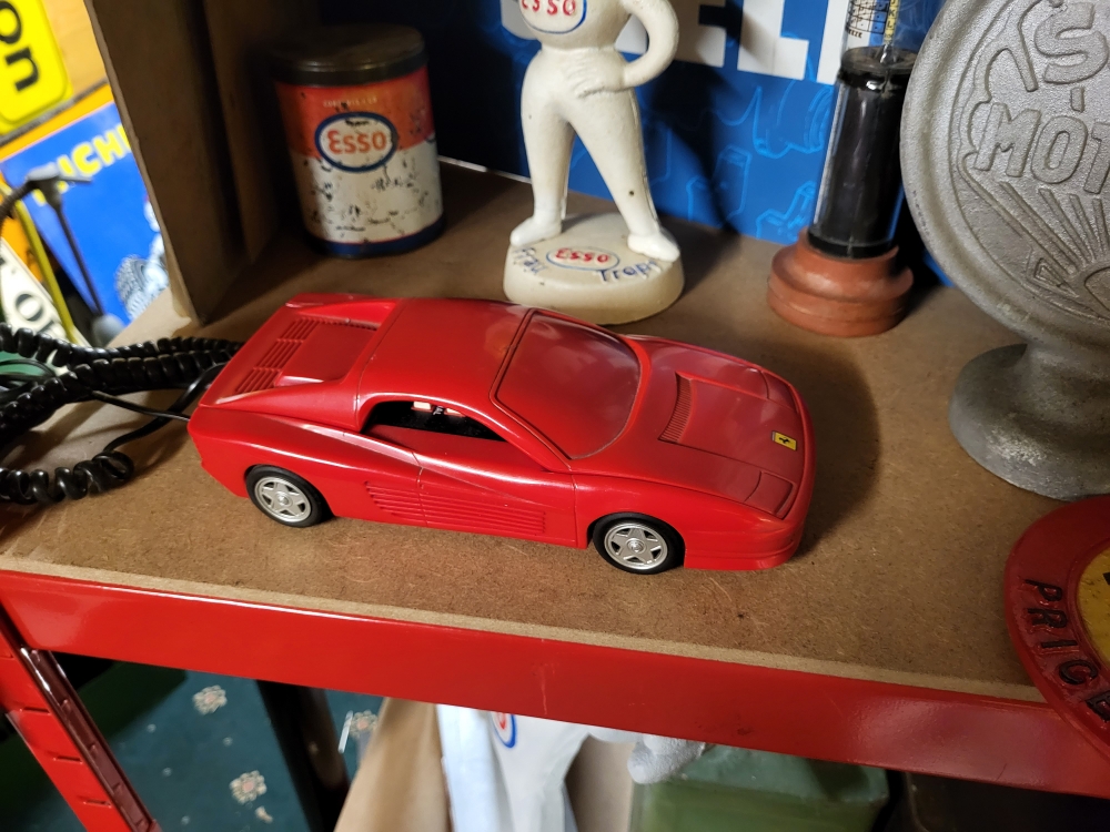 FERRARI testarossa TELEPHONE | Automobilia-UK - vintage petrol pumps ...