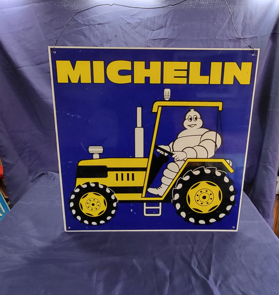 Michelin Tractor tin sign 30 x 30 inch | Automobilia-UK - vintage ...