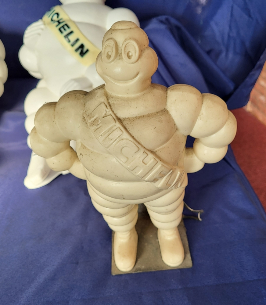 Michelin man 12 inch on bracket and wired for light | Automobilia-UK ...